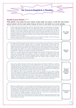 Healthcare System of Bangladesh | DOCX