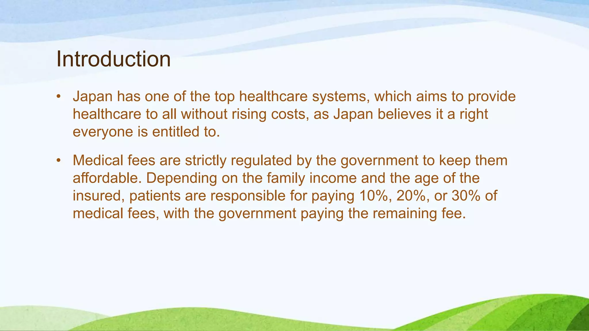 Health care system of japan | PPTX