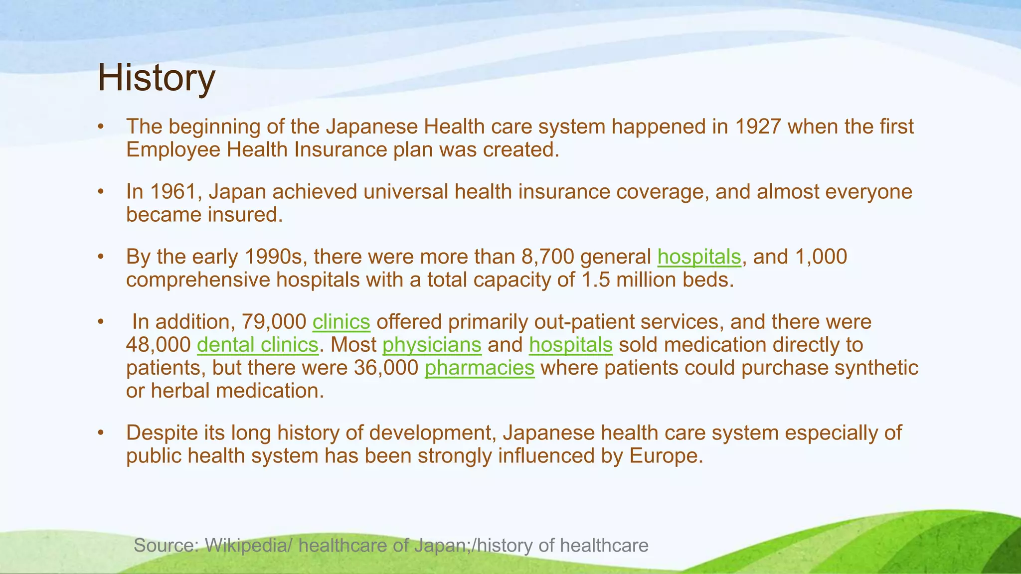 Health care system of japan | PPTX
