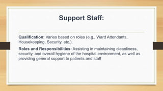 health care team in hospital memeber and their role.pptx