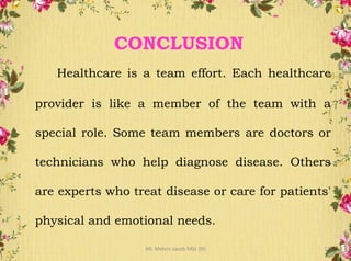 Health care teams | PPTX