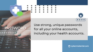 Cyber Hygiene: How to protect your health data? | PDF