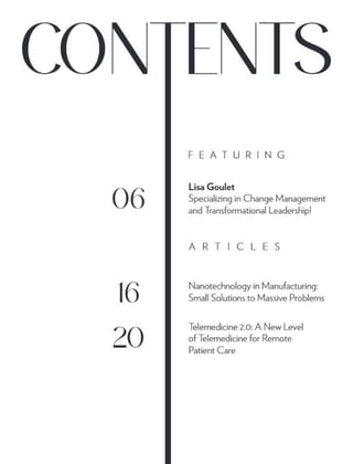 Healthcare to Innovative Manufacturing Lisa Goulet’s Journey of ...