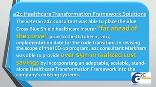 Healthcare Transformation Framework Solves Coding Compliance Needs | PPT