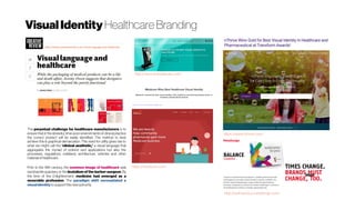 Visual identity and branding for Healthcare | PDF