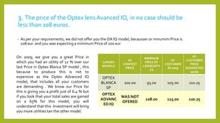 Health Care vs Lens Optical case | PPT