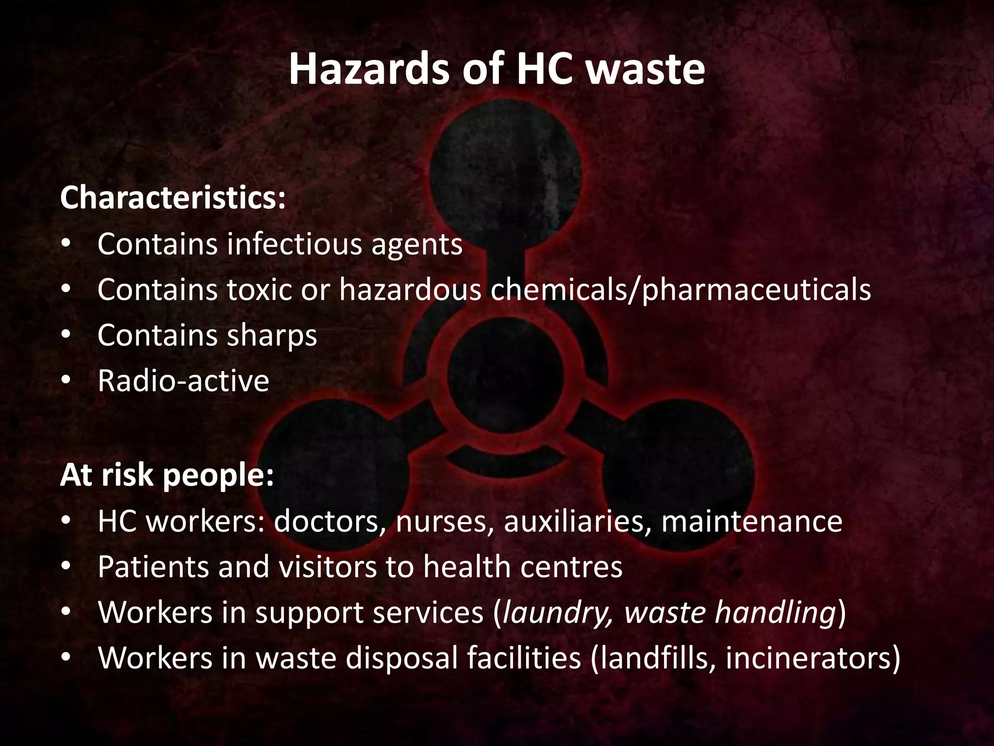 Healthcare Waste Management | PPTX