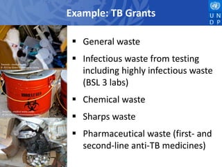 Healthcare waste management assessment and strategies for global fund ...