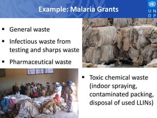 Healthcare waste management assessment and strategies for global fund ...