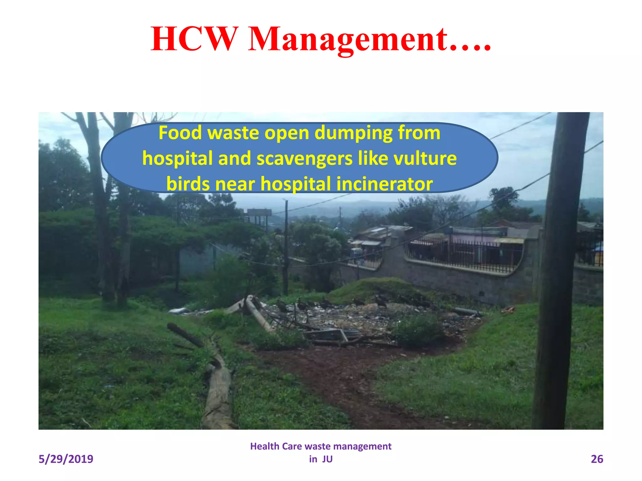 Health care waste management pptx | PPTX