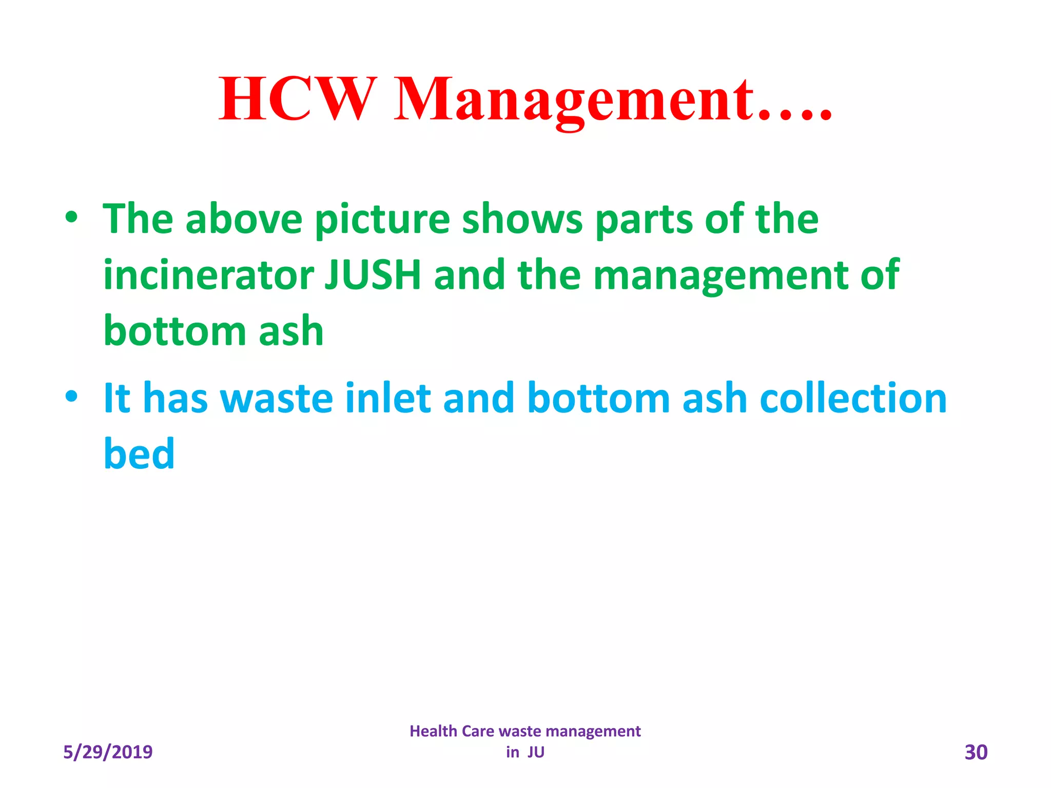 Health care waste management pptx | PPTX