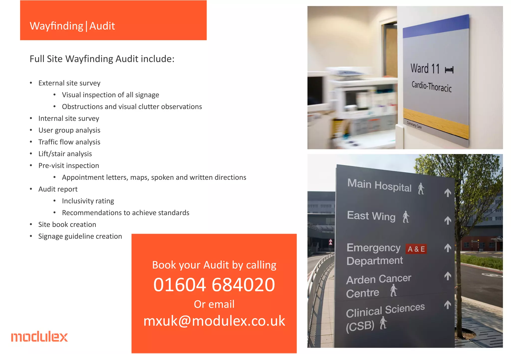 Healthcare wayfinding brochure | PDF