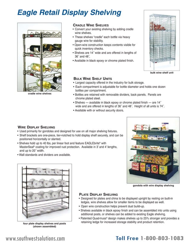 Wire Shelving & Shelving Solutions | PDF
