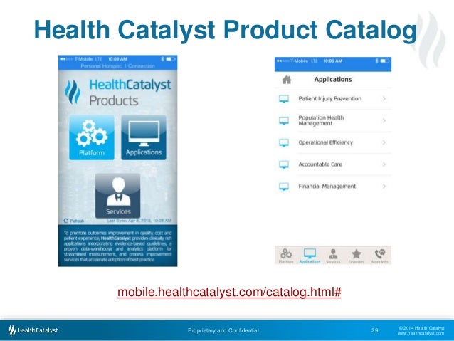 A Health Catalyst Overview: A Platform Approach for Transforming Heal…
