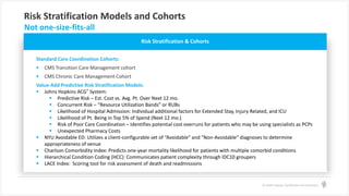 Predictive Risk Stratification: Using Analytics to Empower Change with ...