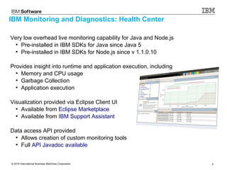 IBM Monitoring and Diagnostics Tools - Health Center 3.0.2 | PDF | Web Development | Internet