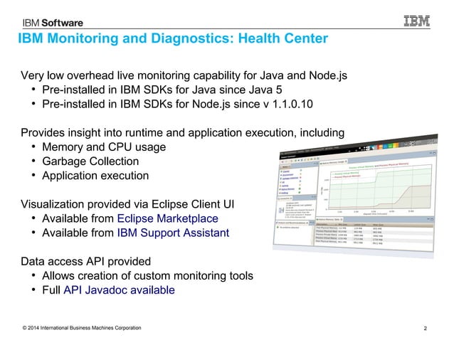 IBM Monitoring and Diagnostics Tools - Health Center 3.0.2 | PDF | Web ...