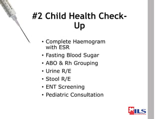 Health Check Up Packages - ILS Hospitals | PPTX