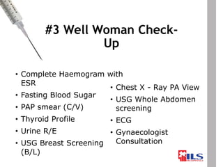 Health Check Up Packages - ILS Hospitals | PPTX
