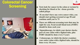 Health checkups and tests to make life better | PPTX