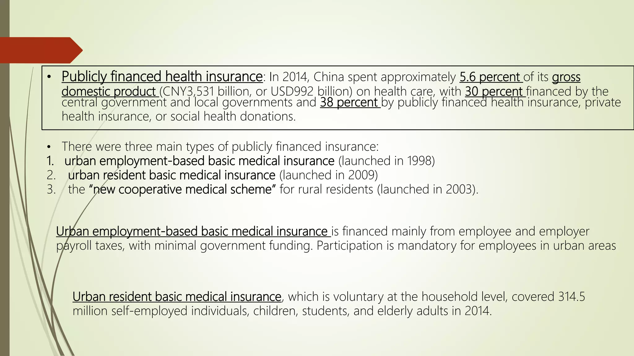 HEALTH CARE SYSTEM IN CHINA | PPTX