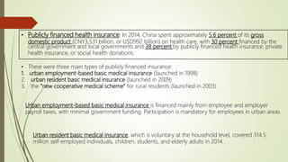 HEALTH CARE SYSTEM IN CHINA | PPTX