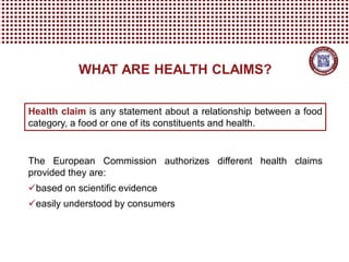 Health Claims | PDF