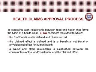 Health Claims | PDF