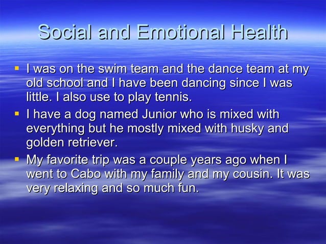 Health Class Powerpoint | PPT