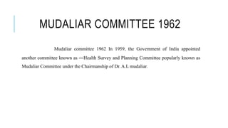 Health commitees and reports | PPTX