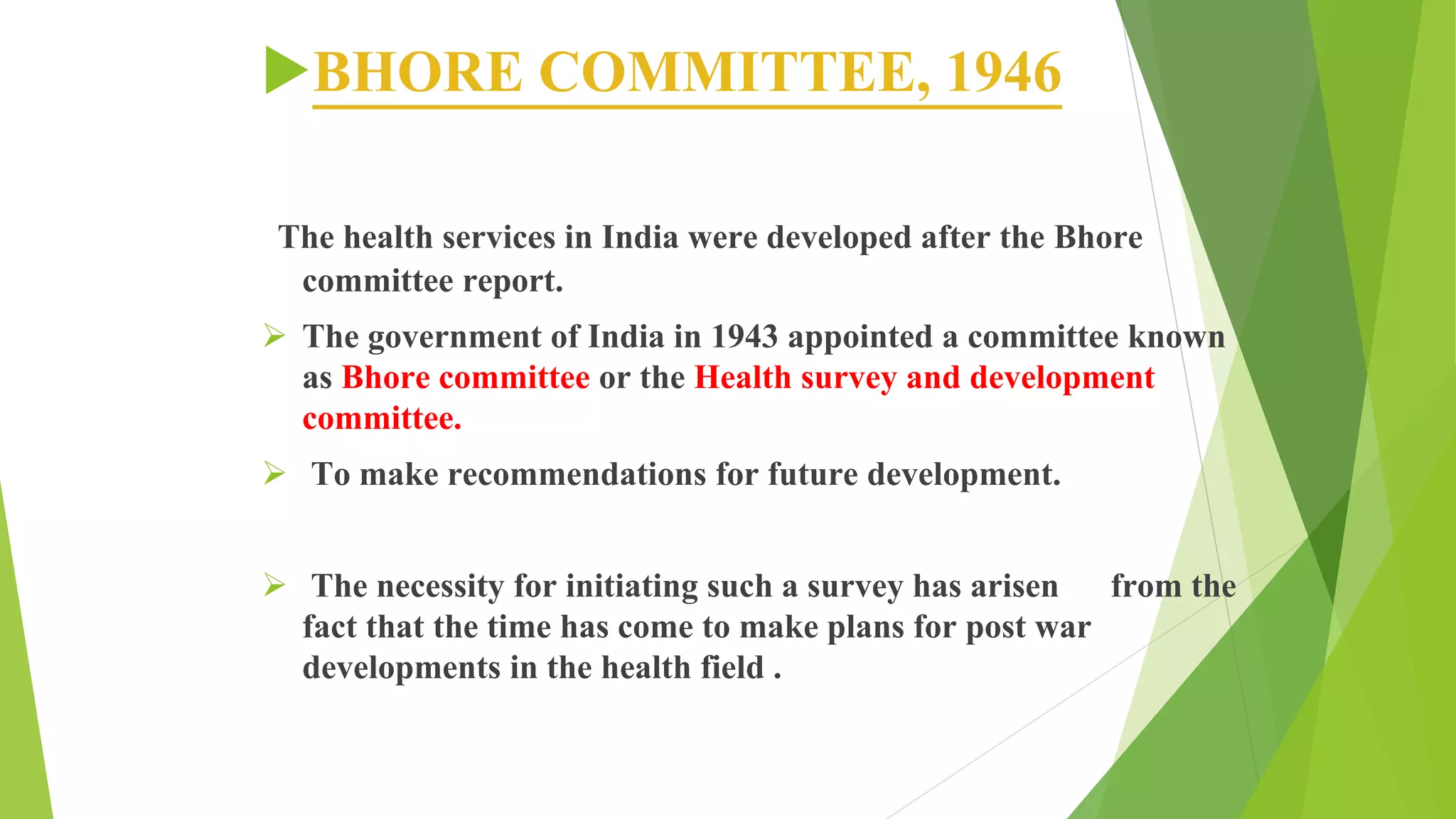 Health committees | PPTX