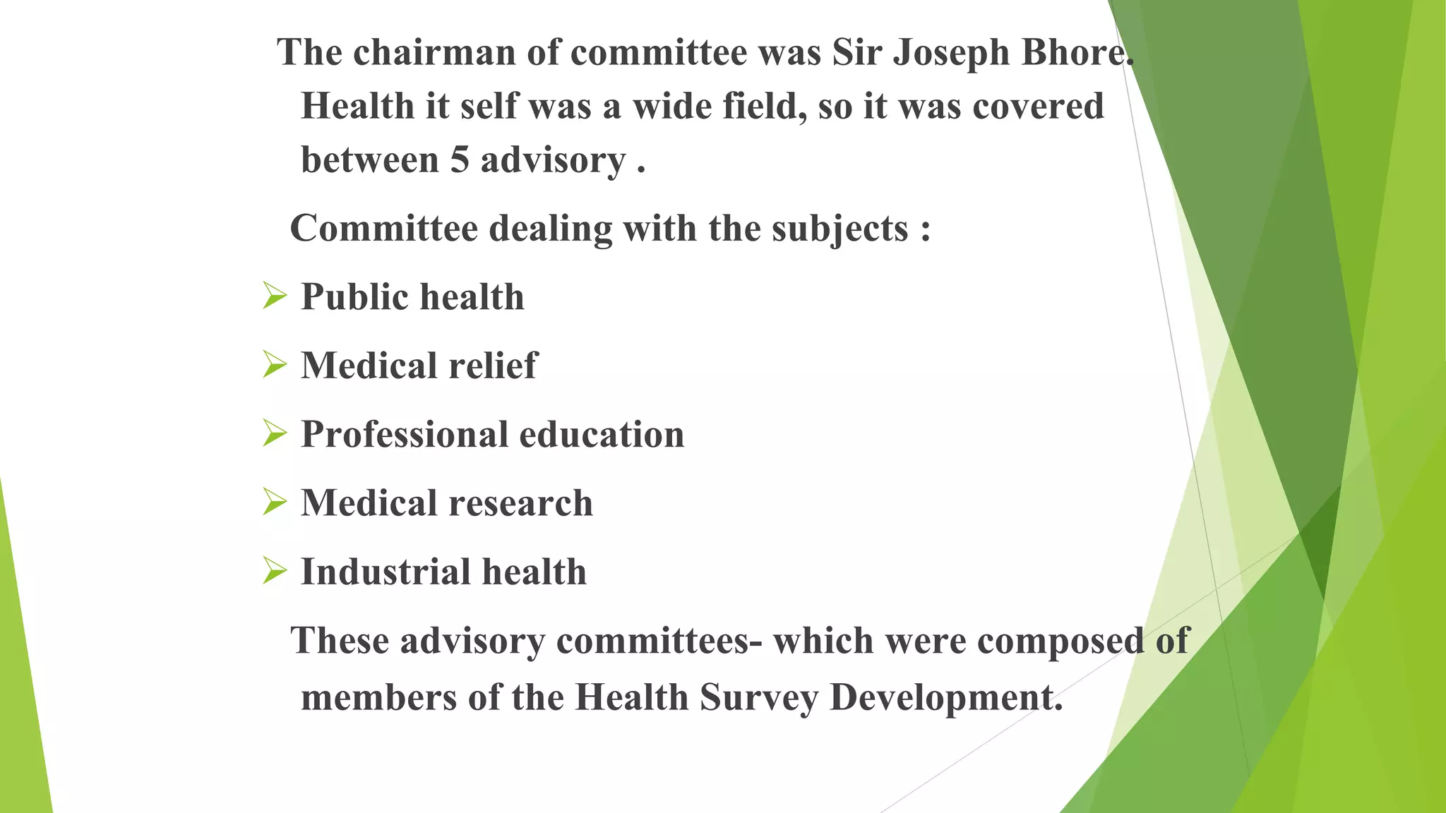 Health committees | PPTX