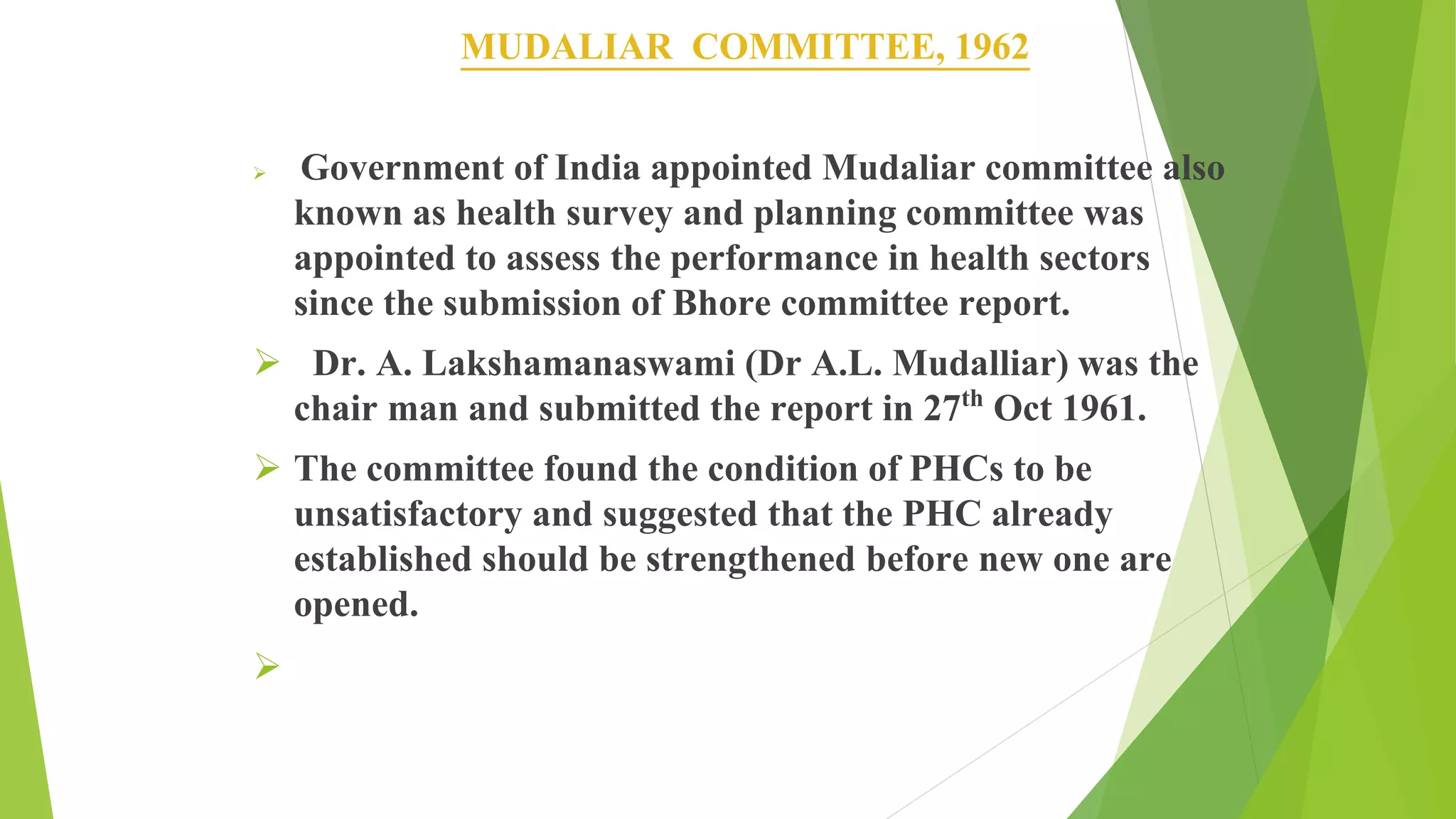 Health committees | PPTX
