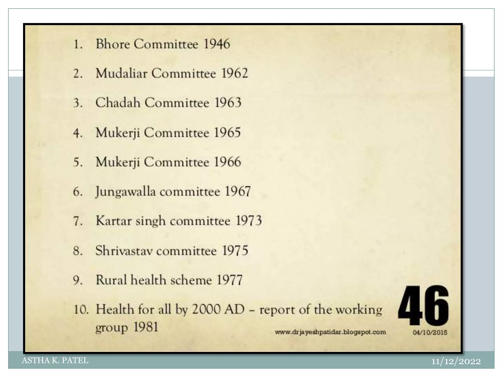 HEALTH COMMITTEES IN COMMUNITY HEALTH NURSING | PPTX