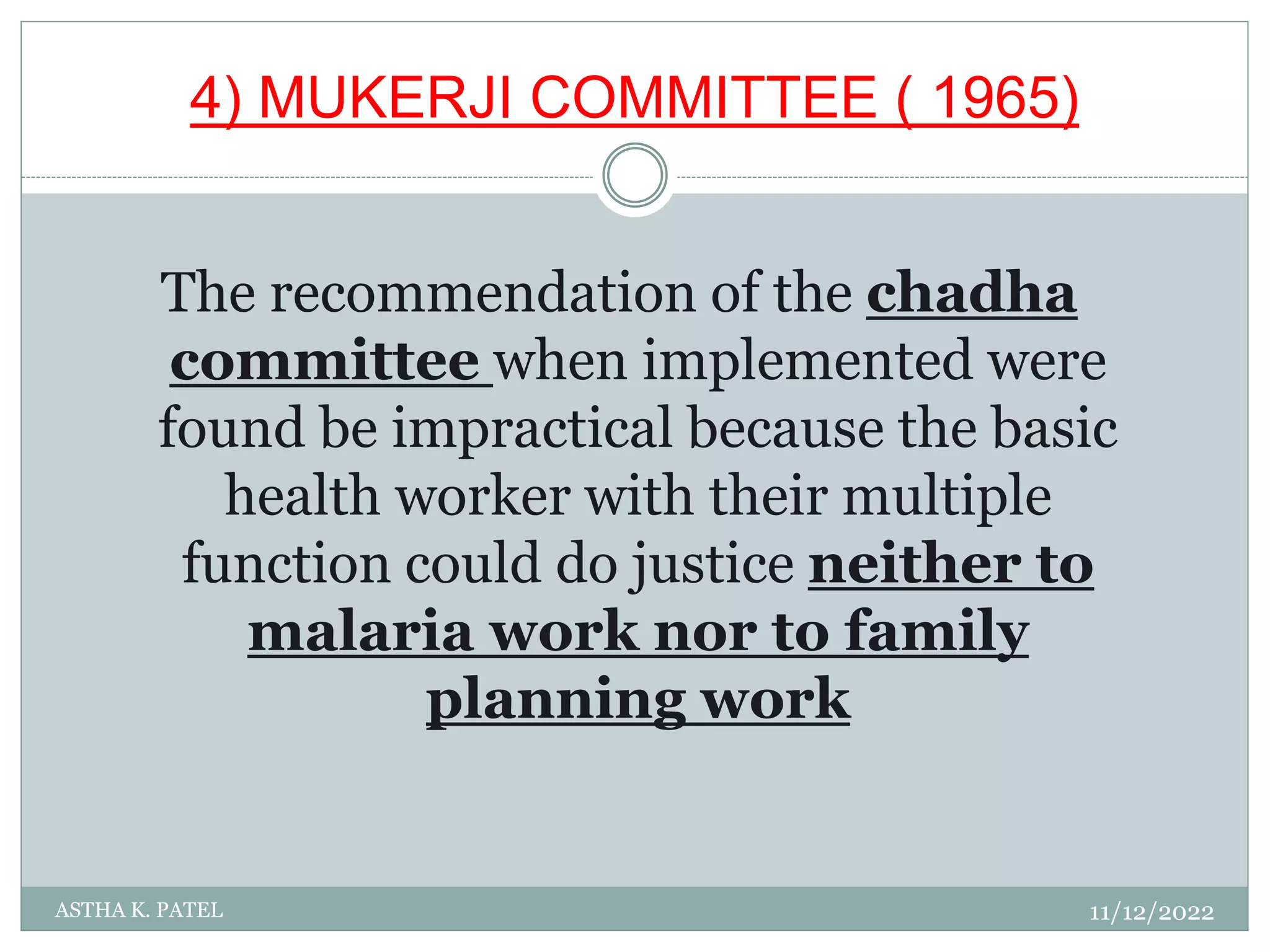 HEALTH COMMITTEES IN COMMUNITY HEALTH NURSING | PPTX