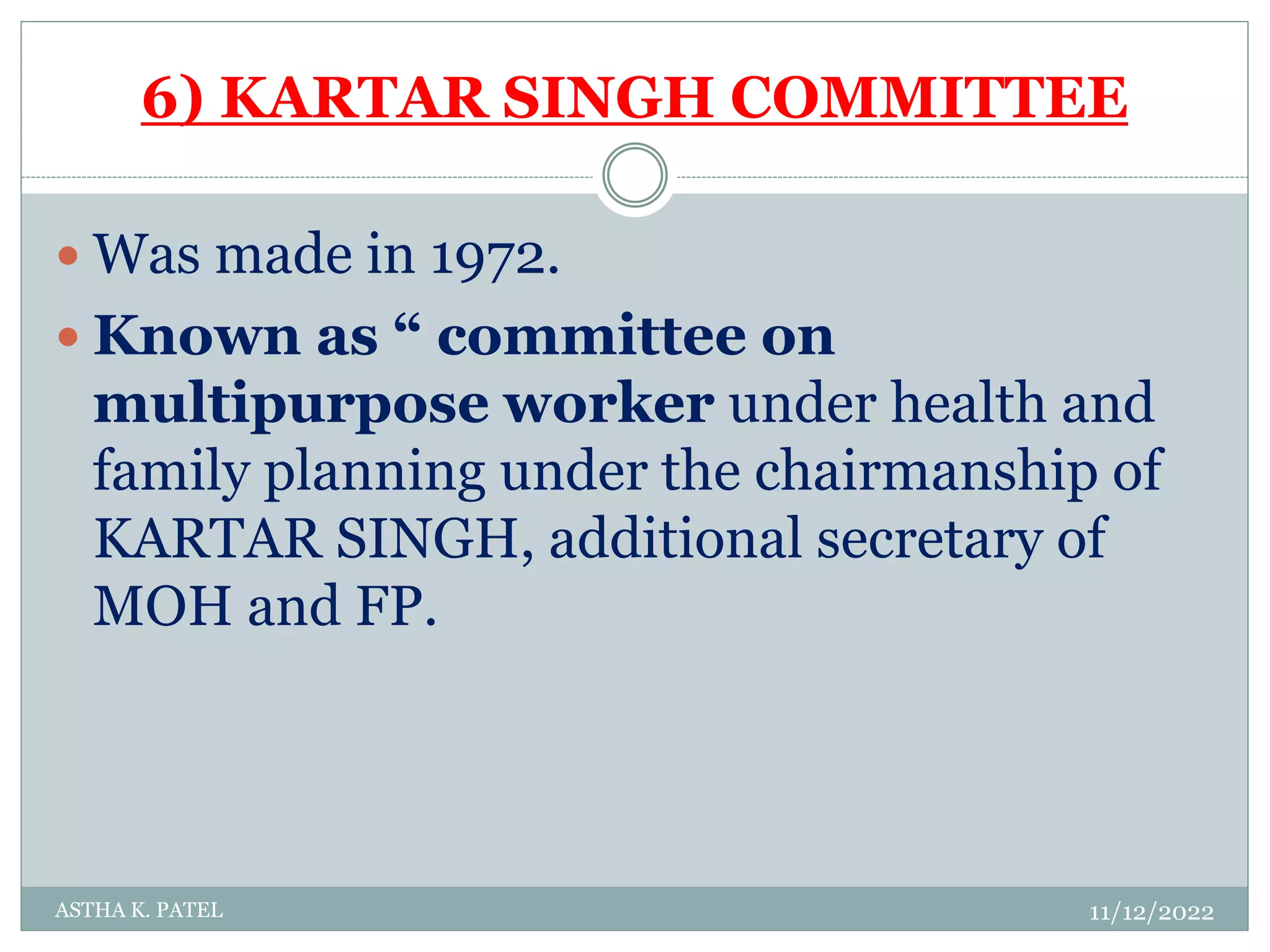 HEALTH COMMITTEES IN COMMUNITY HEALTH NURSING | PPTX
