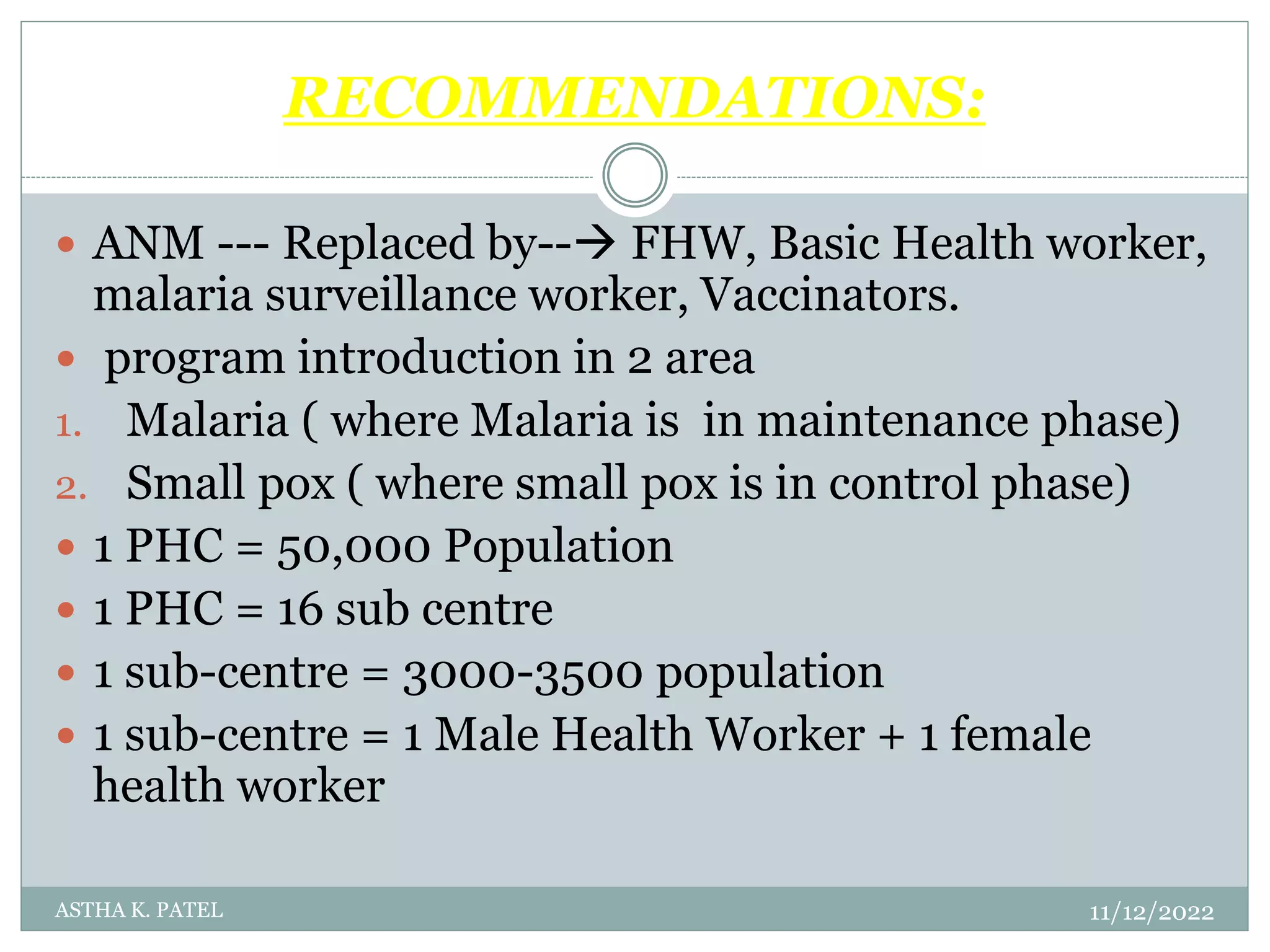 HEALTH COMMITTEES IN COMMUNITY HEALTH NURSING | PPTX
