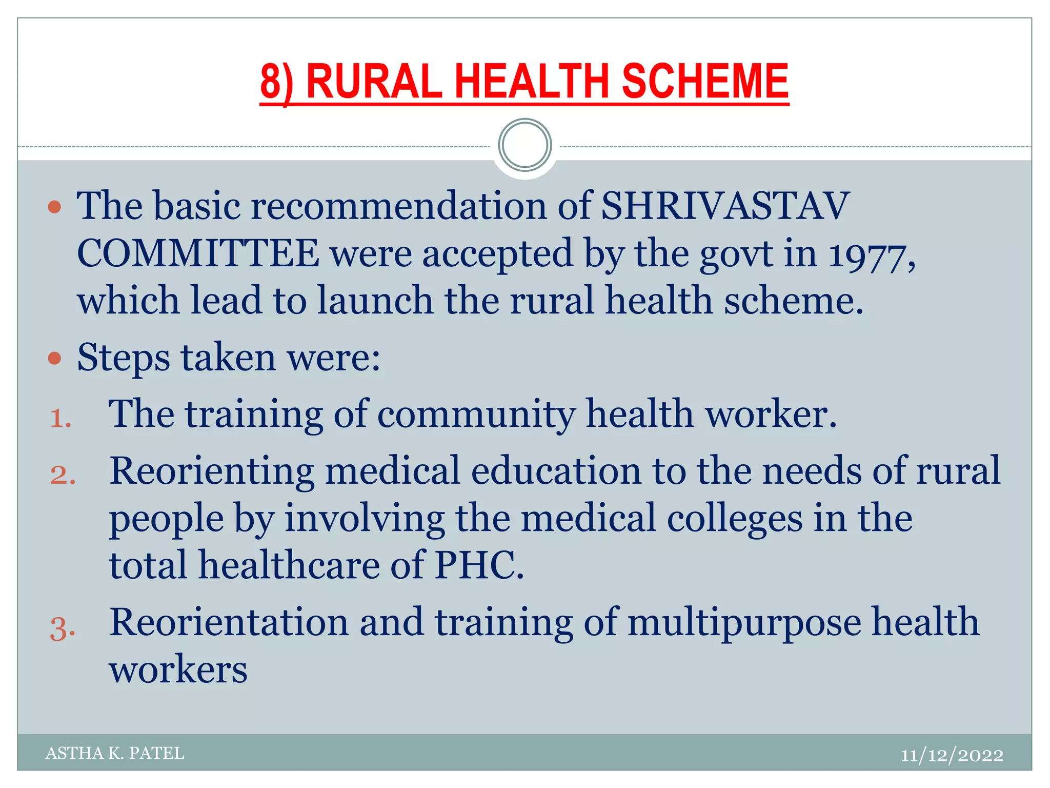 HEALTH COMMITTEES IN COMMUNITY HEALTH NURSING | PPTX