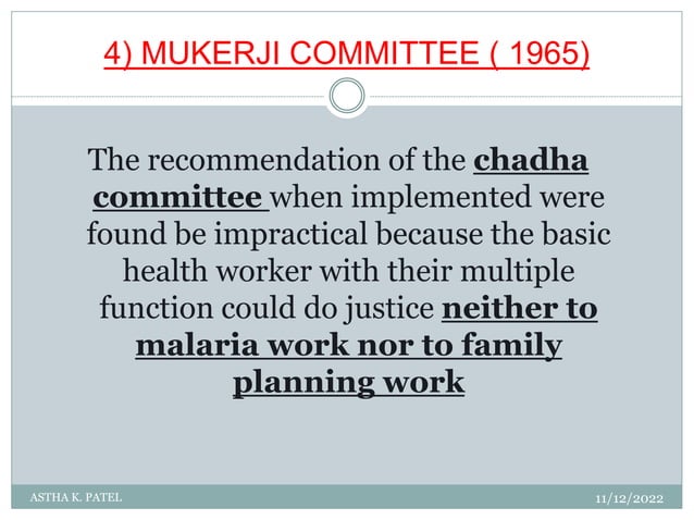 HEALTH COMMITTEES IN COMMUNITY HEALTH NURSING | PPTX | Infectious ...