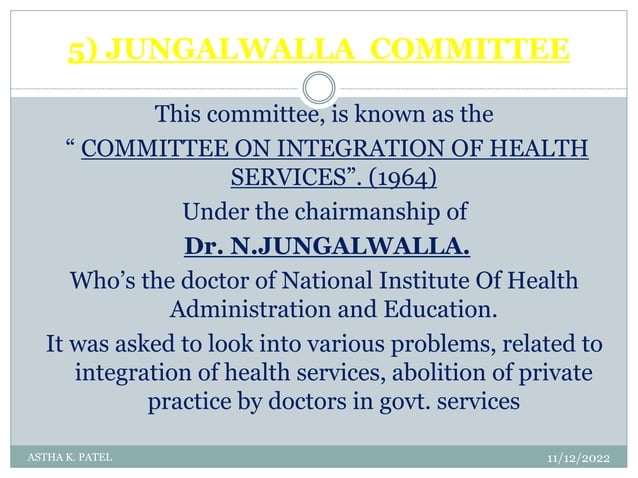 HEALTH COMMITTEES IN COMMUNITY HEALTH NURSING | PPTX | Infectious ...