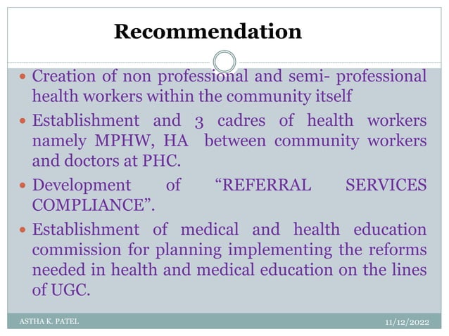 HEALTH COMMITTEES IN COMMUNITY HEALTH NURSING | PPTX | Infectious ...