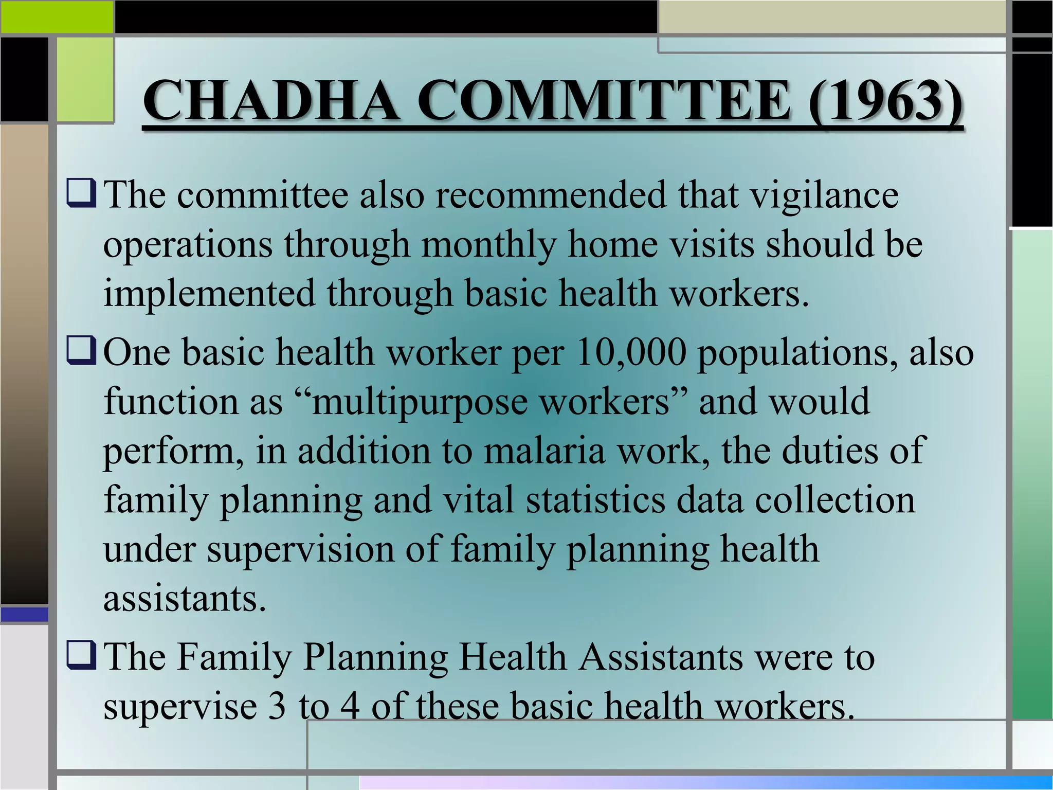 Health committees ppt | PPTX