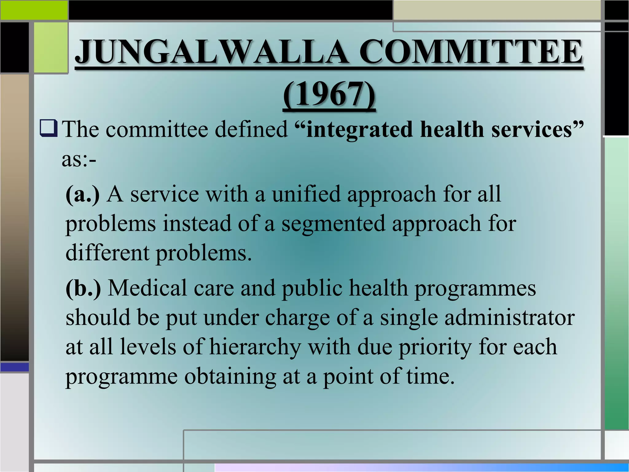 Health committees ppt | PPTX