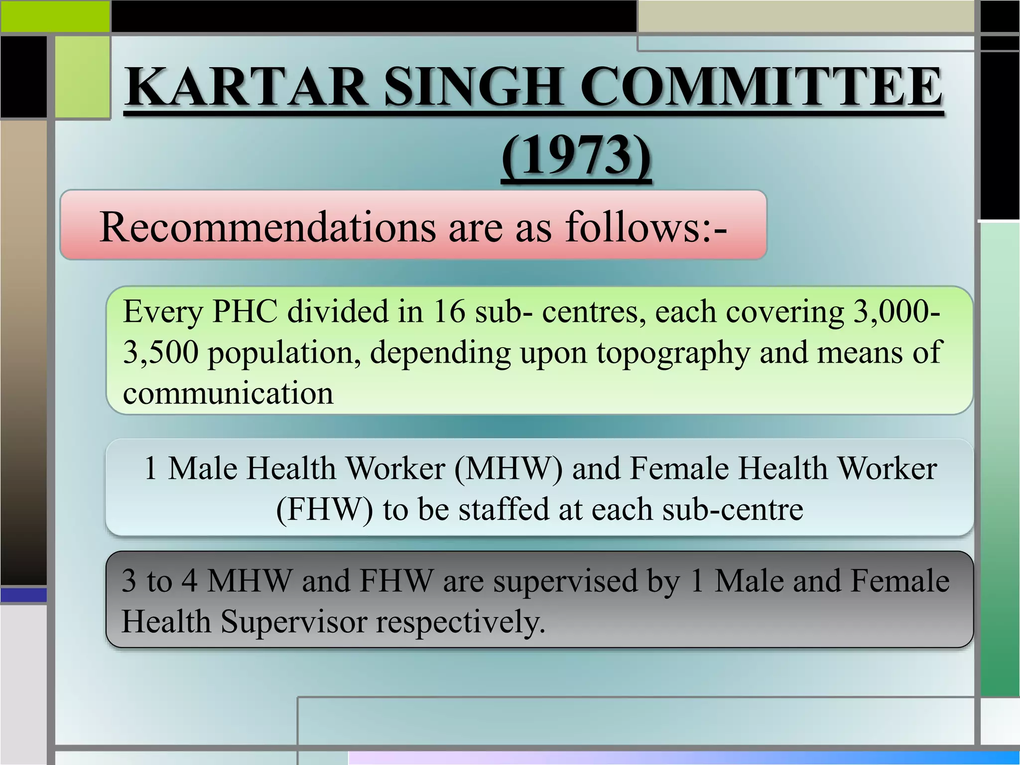 Health committees ppt | PPTX
