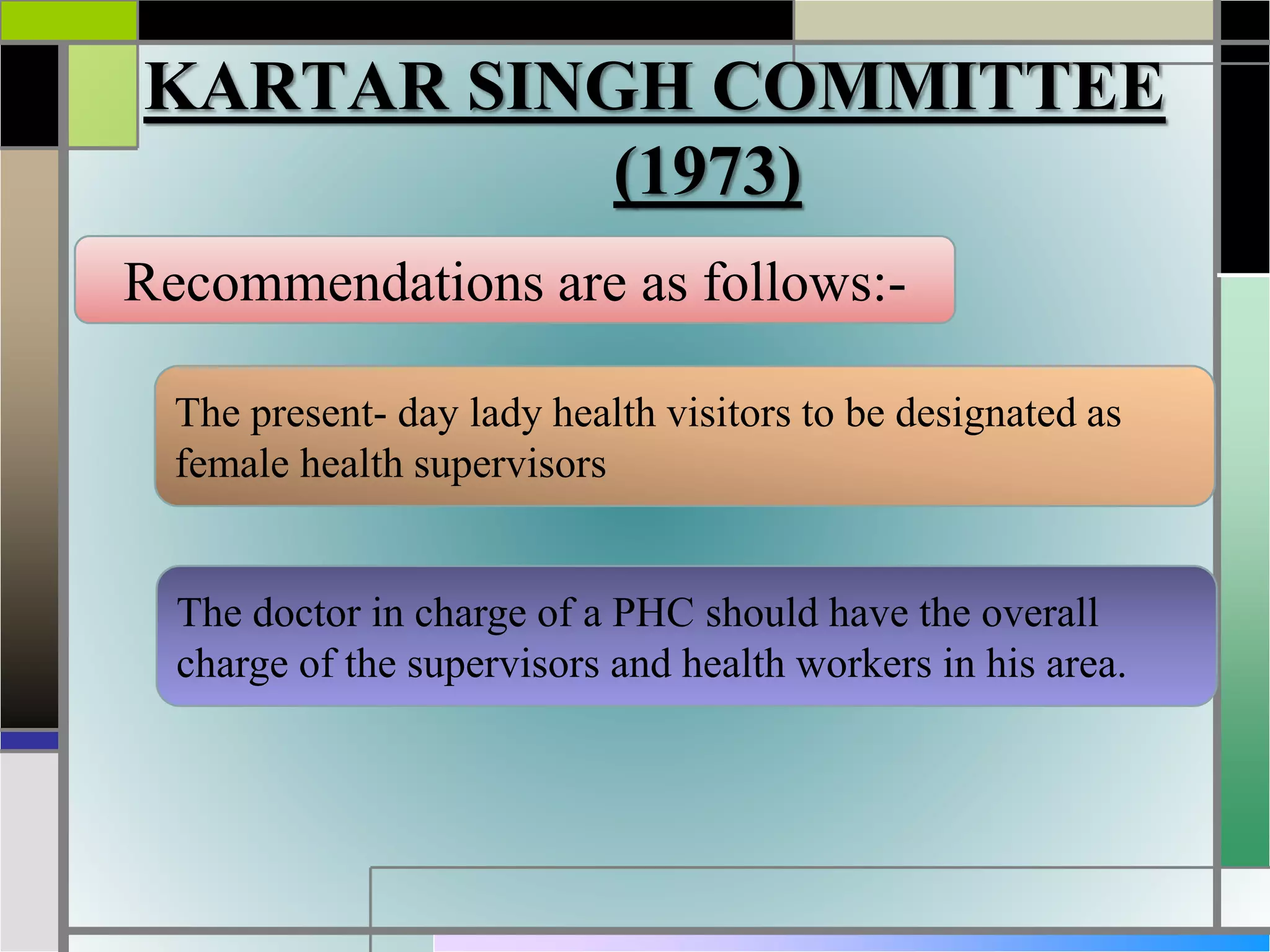 Health committees ppt | PPTX