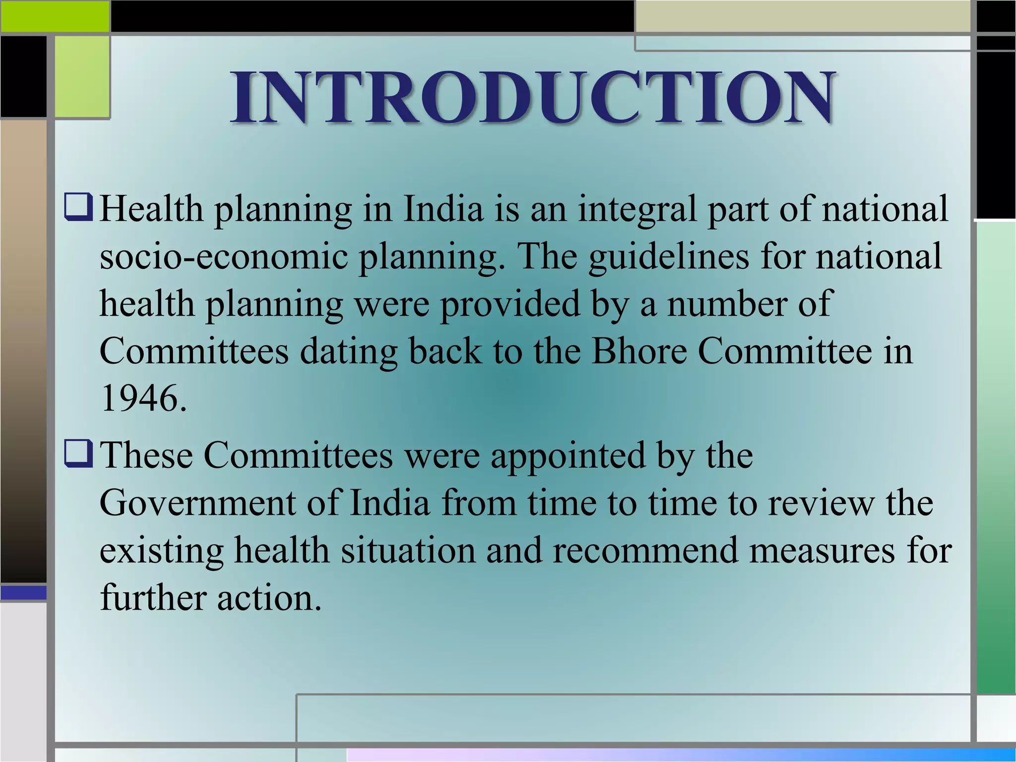 Health committees ppt | PPTX