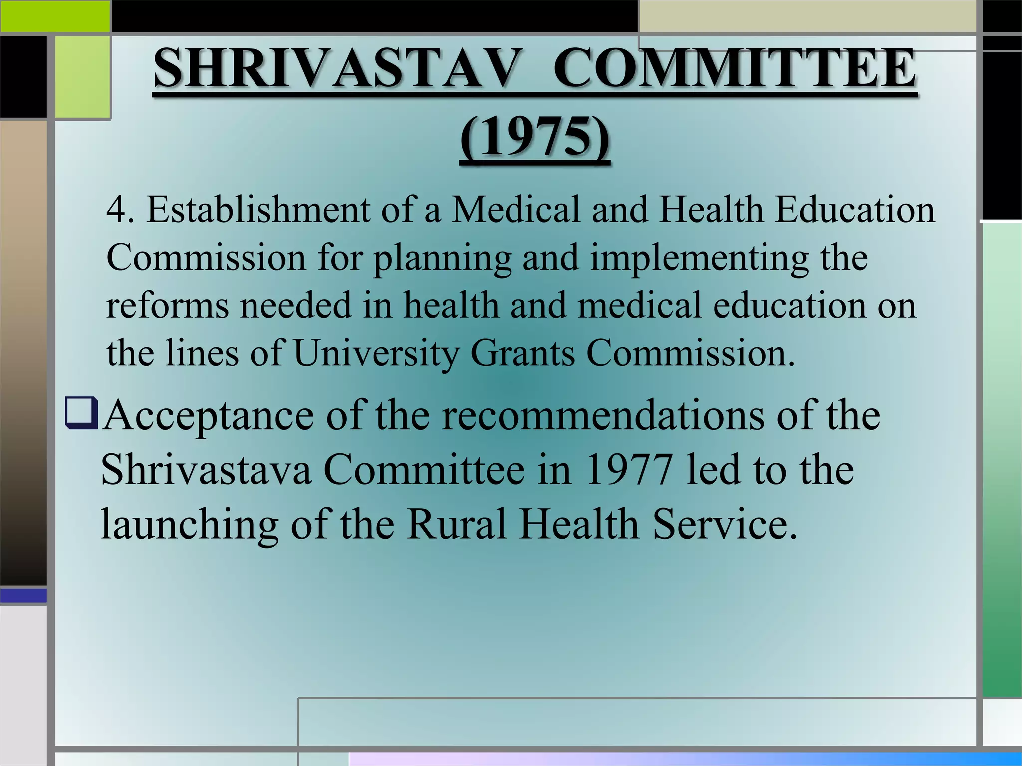 Health committees ppt | PPTX