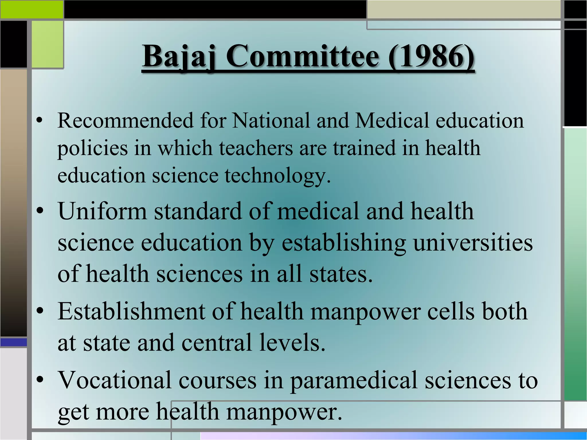 Health committees ppt | PPTX