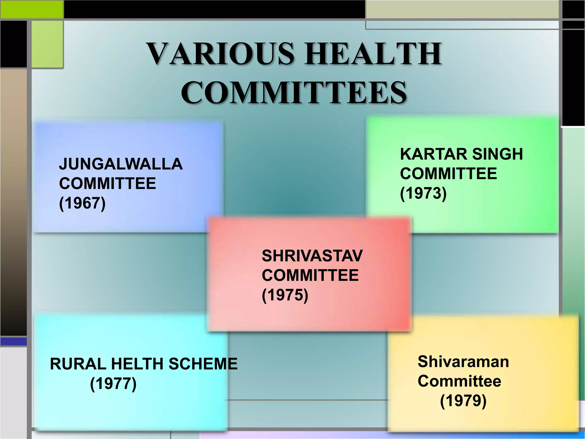 Health committees ppt | PPTX