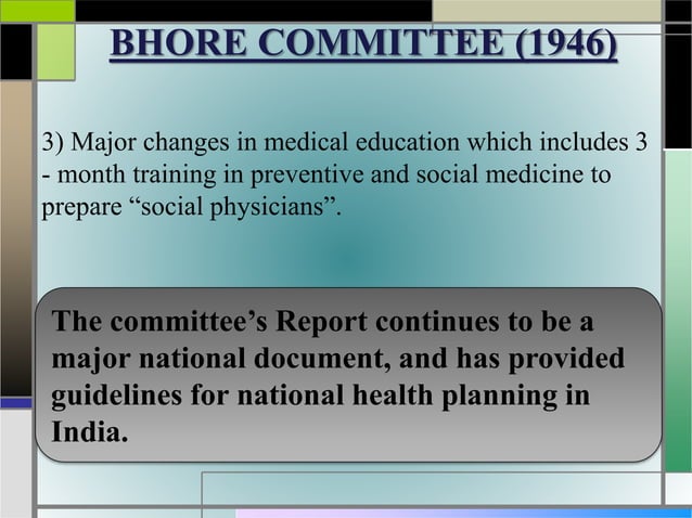 Health committees ppt | PPTX